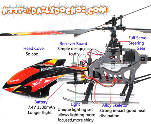 M49A Máy bay V913 nâng cấp động cơ chính không chổi than.